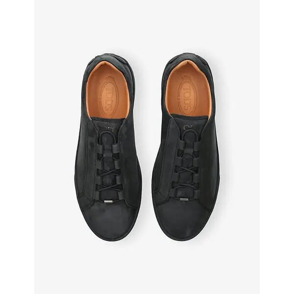 TOD'S Allacciata Cassetta Suede Low-top Trainers
