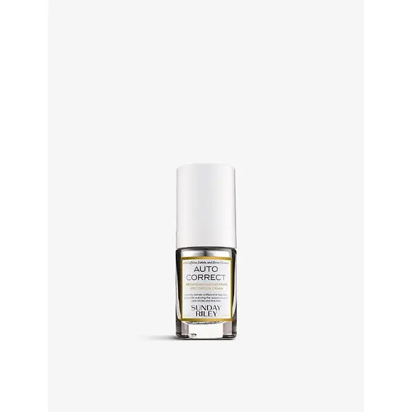 Sunday Riley Auto Correct Brightening And Depuffing Eye Contour Cream - One-color