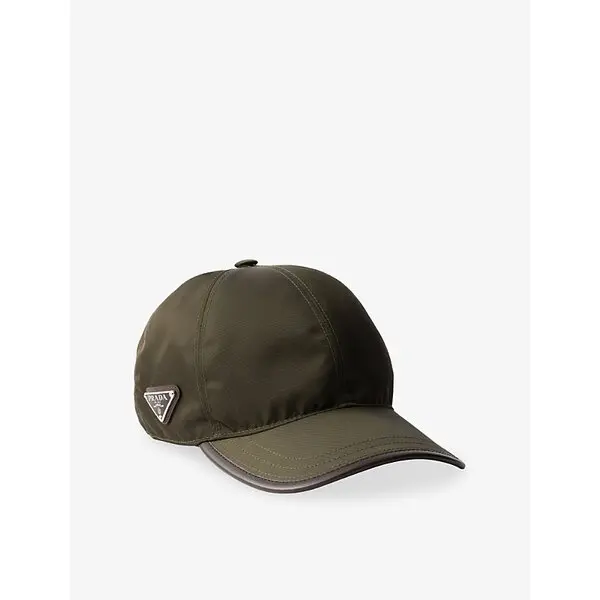Prada Re-nylon Baseball Cap - Green