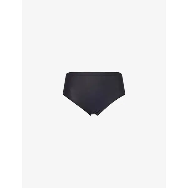 Chantelle Soft Stretch High-cut Stretch-woven Briefs - Black