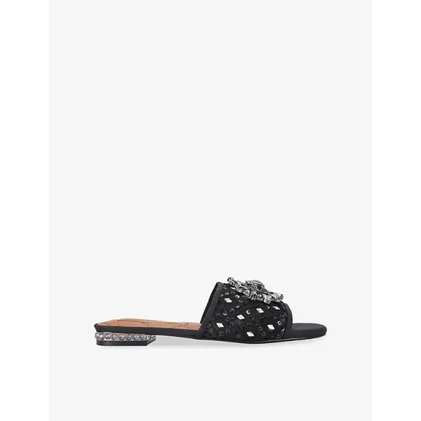 Kurt Geiger Flat Woven Sandals
