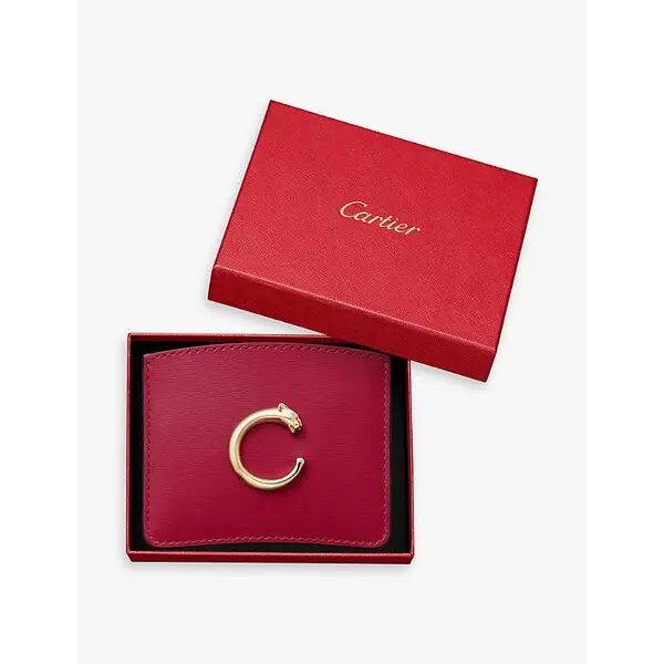Cartier Panthère De Leather Cardholder
