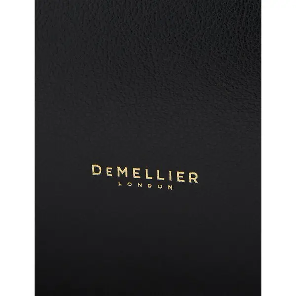 DEMELLIER Stockholm Leather Shoulder Bag - Black