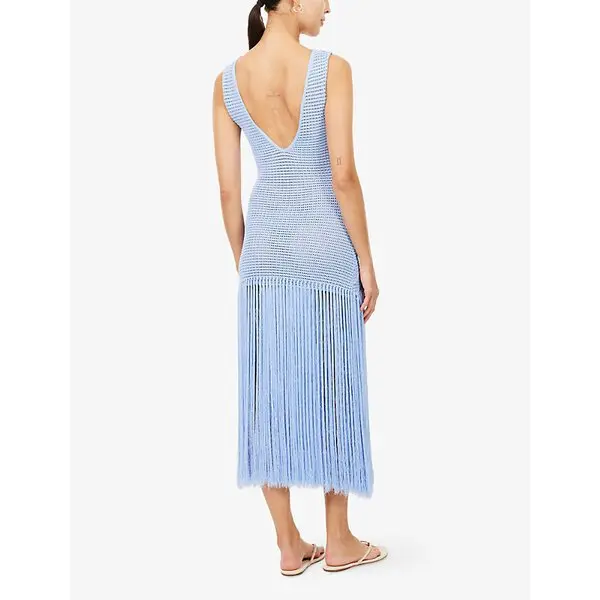 Devon Windsor Leiza Knitted Maxi Dress