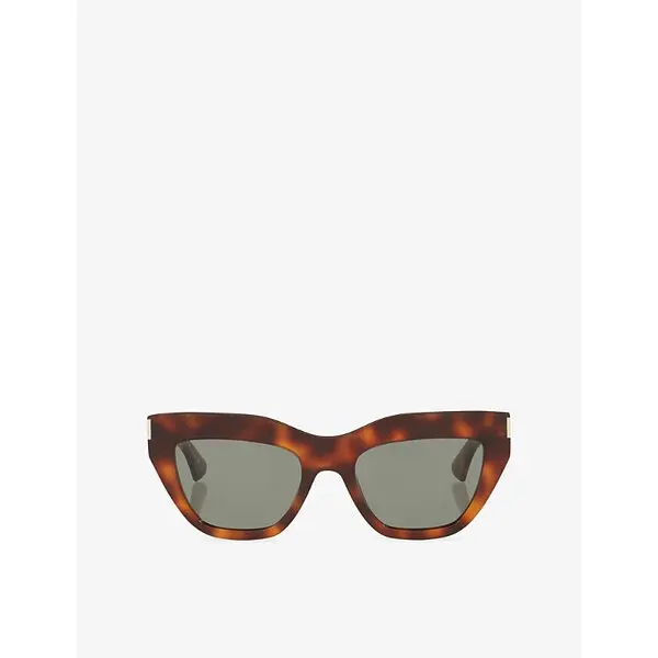 Saint Laurent Sl 759 Cat-eye Acetate Sunglasses - Brown
