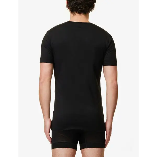 Zimmerli Pure Comfort Cotton-blend T-shirt
