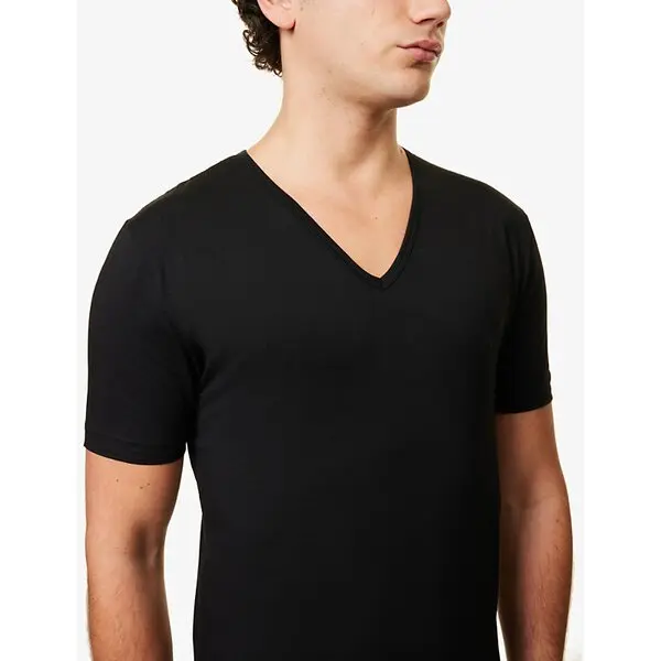 Zimmerli Pure Comfort Cotton-blend T-shirt