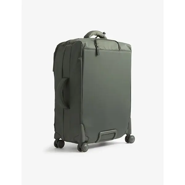 LIPAULT Plume Medium-trip Nylon Suitcase 63cm - Khaki