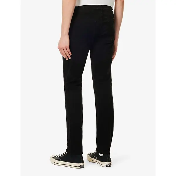 FRAME L'homme Slim Stretch-denim Jeans - Noir