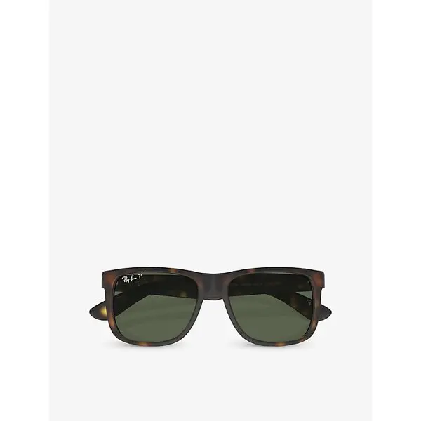 Ray-ban Square Frame Wayfarer Sunglasses - Brown