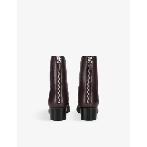 Le Monde Beryl Carole Leather Ankle Boots