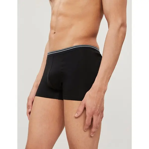 Zimmerli Pure Comfort Classic-fit Stretch-cotton Trunks