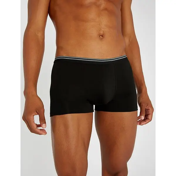 Zimmerli Pure Comfort Classic-fit Stretch-cotton Trunks