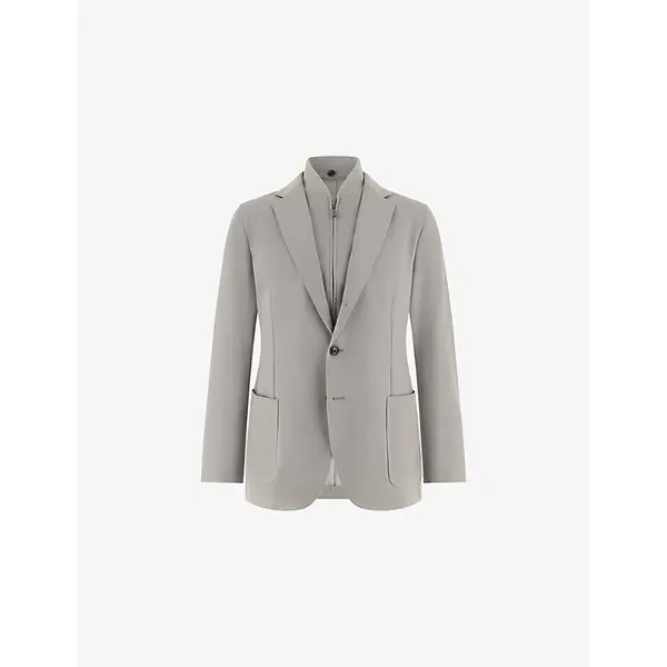Boggi Milano Regular-fit Wool Jacket