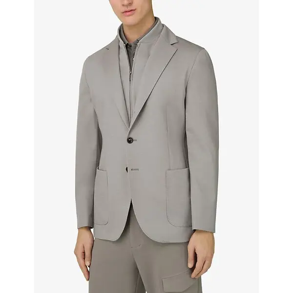 Boggi Milano Regular-fit Wool Jacket
