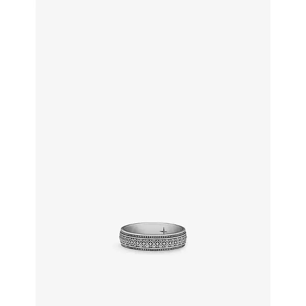 CLOCKS AND COLOURS Sequence Sterling Ring - Silver
