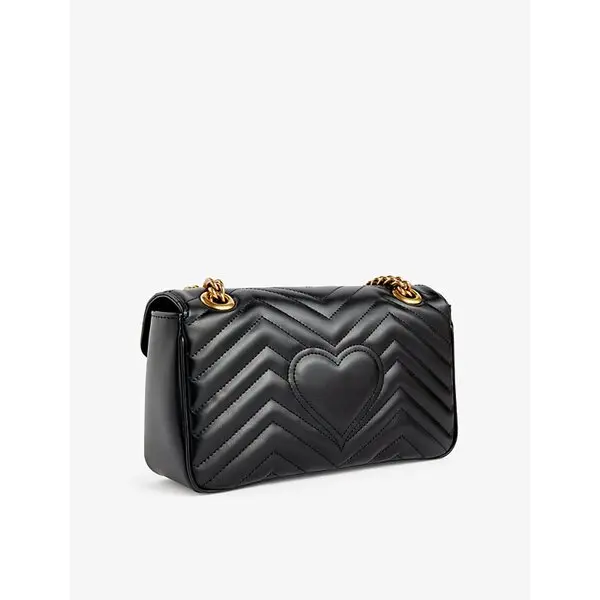 Gucci Marmont Quilted Leather Shoulder Bag