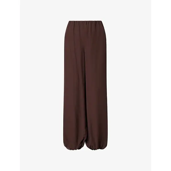 REFORMATION Zia Balloon-leg Georgette Trousers