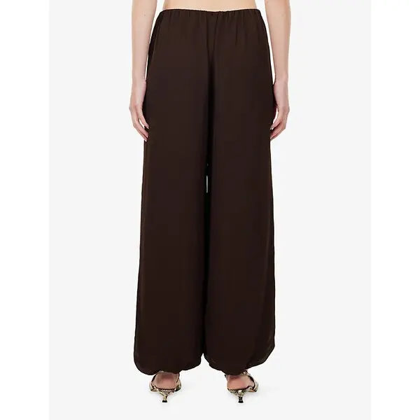 REFORMATION Zia Balloon-leg Georgette Trousers