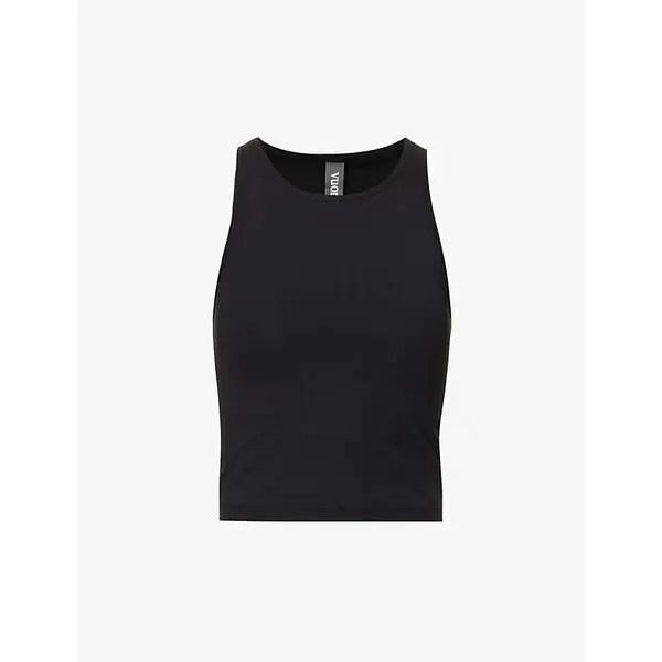 Vuori Mudra Stretch-jersey Top - Black