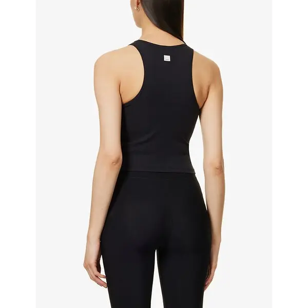 Vuori Mudra Stretch-jersey Top - Black