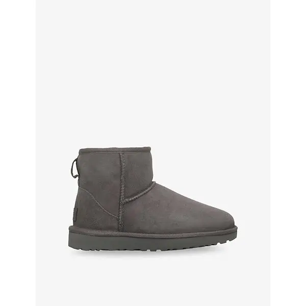 UGG Classic Mini Sheepskin Boots - Grey