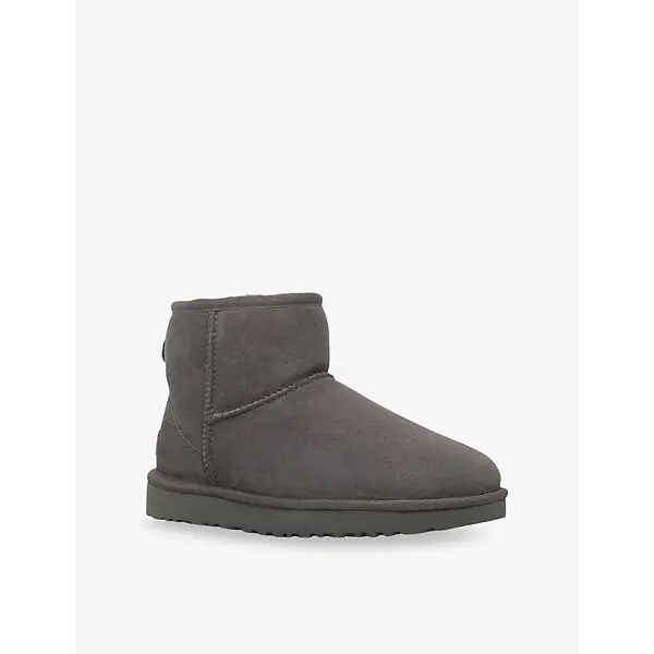 UGG Classic Mini Sheepskin Boots - Grey