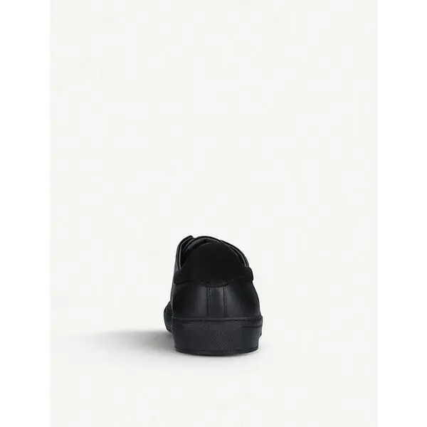 Axel Arigato Clean 90 Leather And Suede Trainers - Black