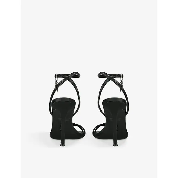 Steve Madden Juniper 486 Satin Heeled Sandals