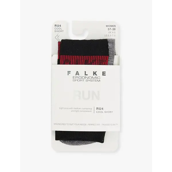 Falke Ru4 Cool Endurance Running Socks - Black