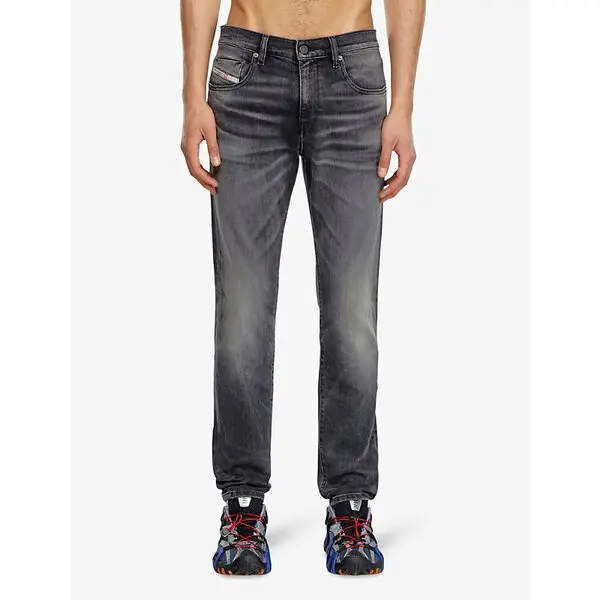 DIESEL® D-strukt 09j52 Slim-fit Slim-leg Stretch-cotton Jeans - 02