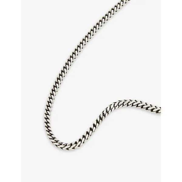 Emanuele Bicocchi Square Fargo Chain Sterling Necklace