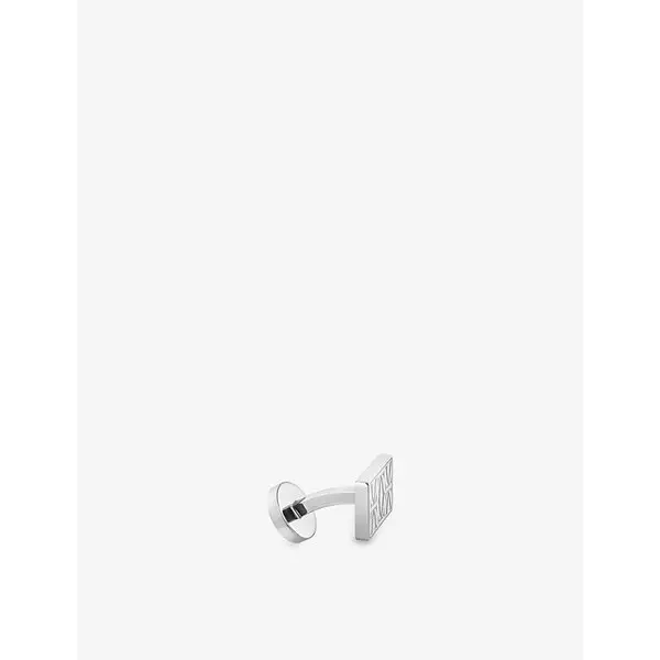 Cartier Double C De Palladium-plated Sterling- Cufflinks