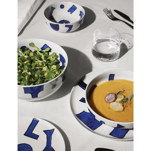 ALESSI Itsumo Porcelain Salad Bowl 25cm