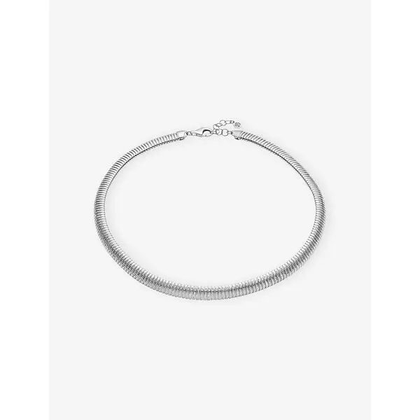 SIF JAKOBS Riva Rhodium-plated Sterling- Necklace - Silver