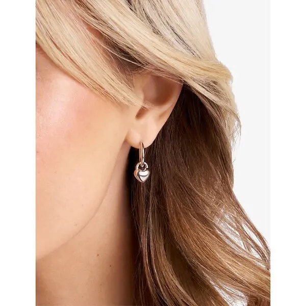 SIF JAKOBS Julia Creole Heart Hoop Earrings