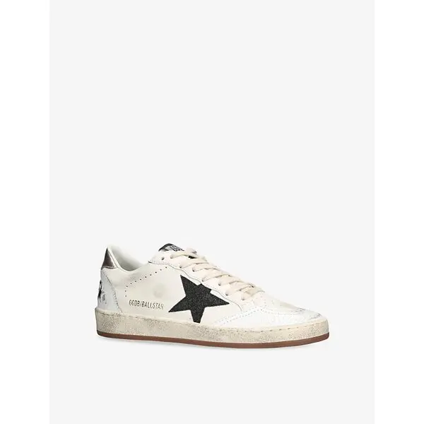 GOLDEN GOOSE Ball-star Leather Low-top Trainers - White/oth