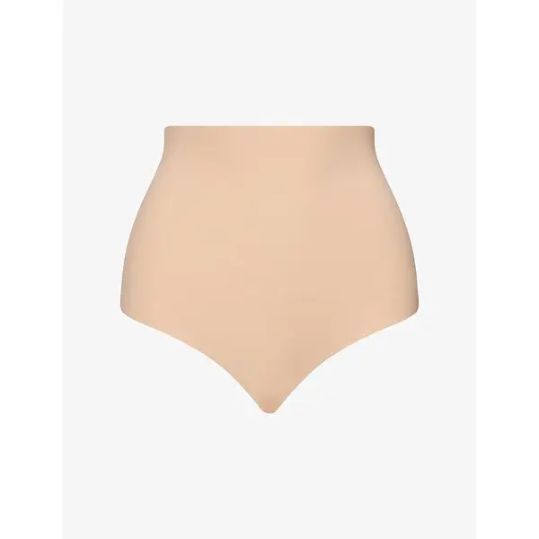 Commando Classic Control Microfibre Thong - Nude
