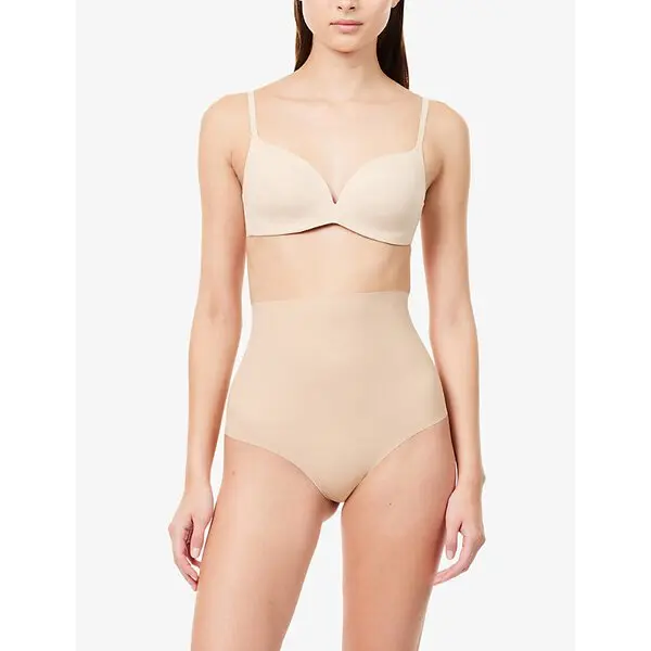 Commando Classic Control Microfibre Thong - Nude