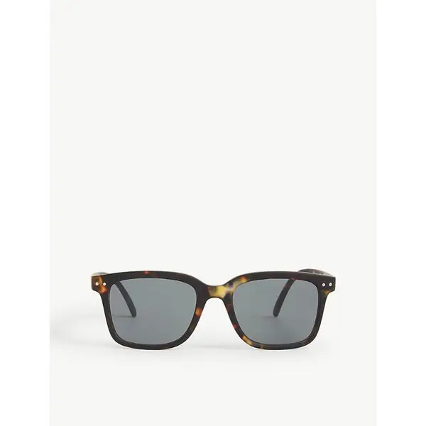 IZIPIZI L Square-framed Sunglasses - Tortoise