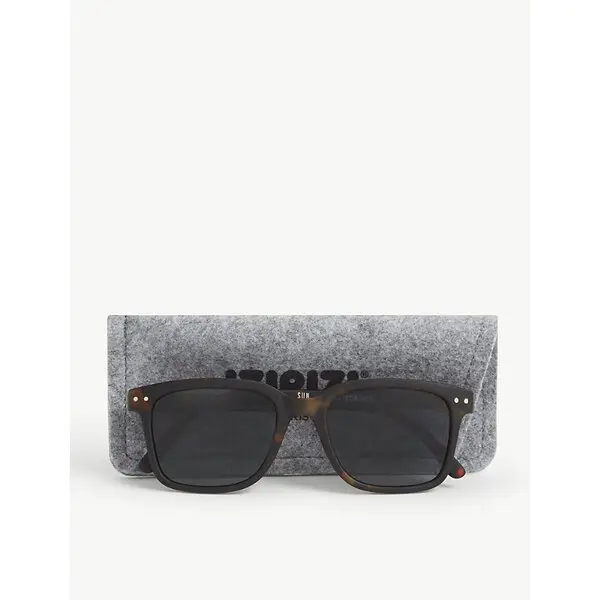 IZIPIZI L Square-framed Sunglasses - Tortoise