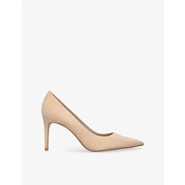 STUART WEITZMAN Power 85 Suede Pumps