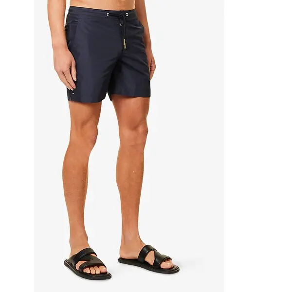 Orlebar Brown Drawstring-waistband Swim Shorts - Night Iris