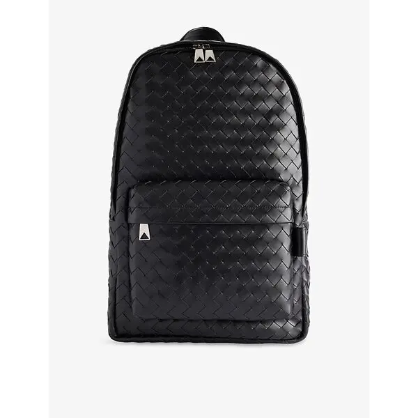 Bottega Veneta Intrecciato Leather Backpack