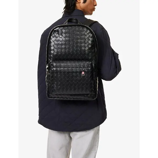 Bottega Veneta Intrecciato Leather Backpack