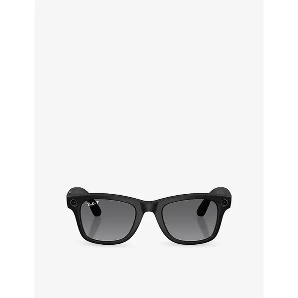 RAY-BAN META Rw4012 Wayfarer Polarised Square-frame Meta Ai Glasses