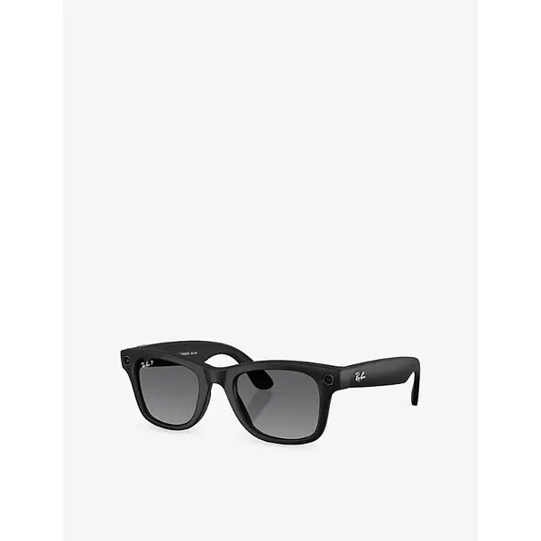 RAY-BAN META Rw4012 Wayfarer Polarised Square-frame Meta Ai Glasses