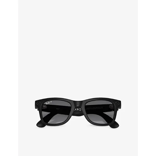 RAY-BAN META Rw4012 Wayfarer Polarised Square-frame Meta Ai Glasses