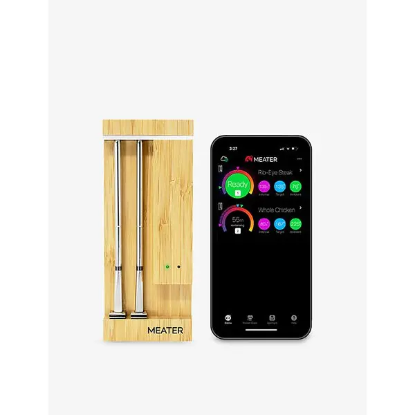 THE TECH BAR Meater Pro Duo Bluetooth Cooking Thermometers - Silver