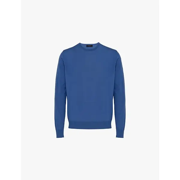 Prada Crewneck Regular-fit Wool Jumper